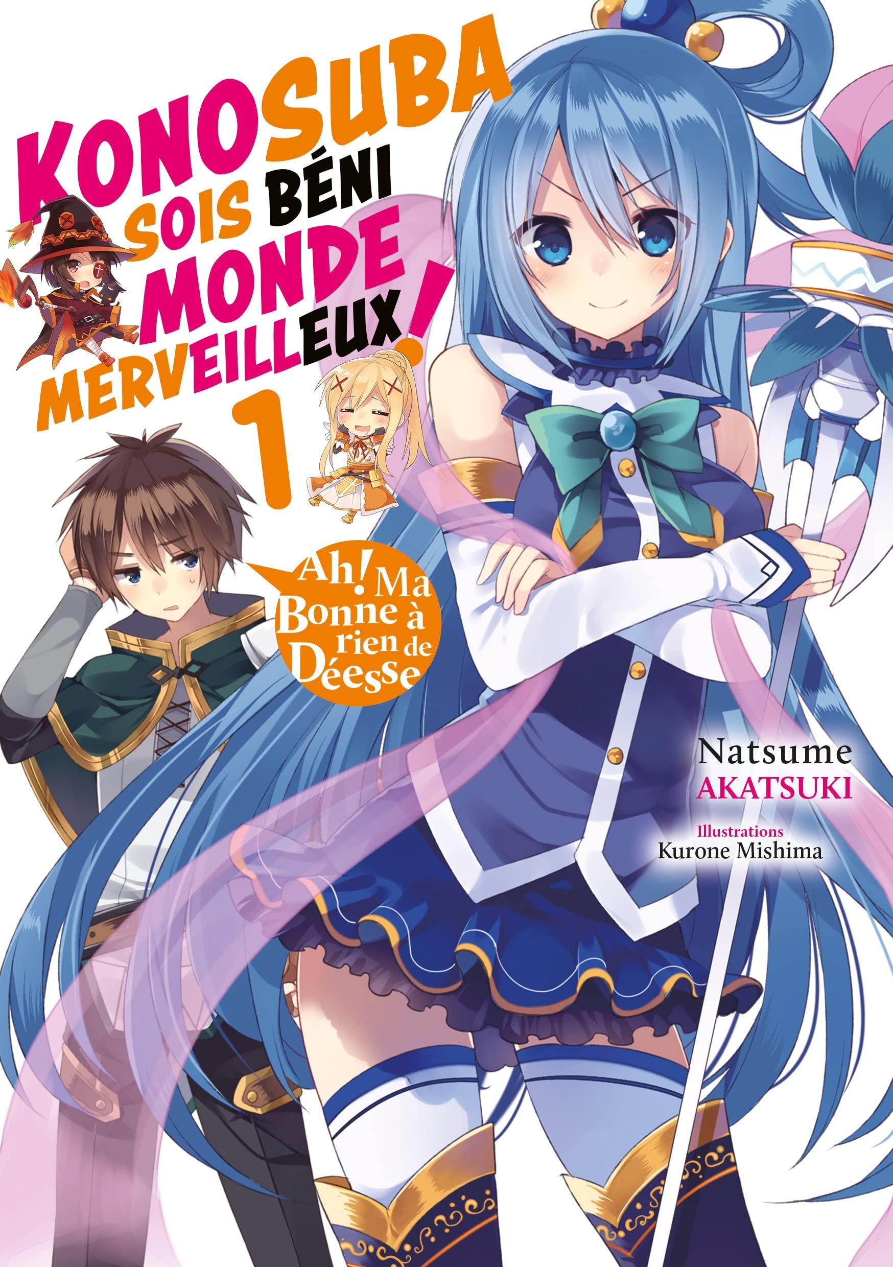 Acheter Konosuba : T01 - Meian Natsume Akatsuki - Livres Mangas Konosuba - L'Échoppe des Légendes